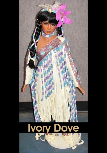Rustie Dolls - Native American Indian - Porcelain Artist Dolls ...