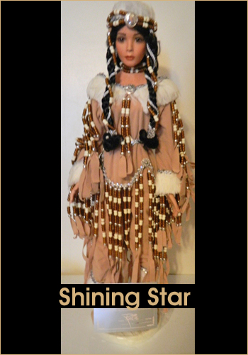 Rustie Dolls - Native American Indian - Porcelain Artist Dolls ...